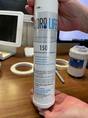 Hydro Life 150 Inline Water Filter/For Commercial Use Only | eBay