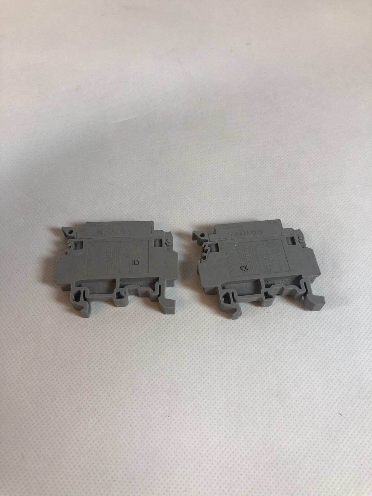 Entrelec M4/8S Terminal Block fuse 6.3A Lot of 2 FAST SHIP | eBay