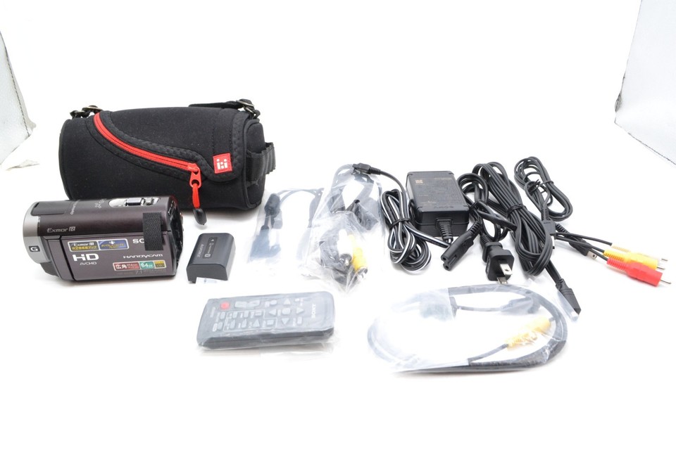 SONY HDR-CX370V CX Digital HD Video Camera CamCorder working tested ...