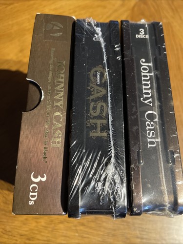 Johnny Cash 2 Tin box Sets 2 CD 1 DVD movie Pride of Jesse Hallam (9 ...