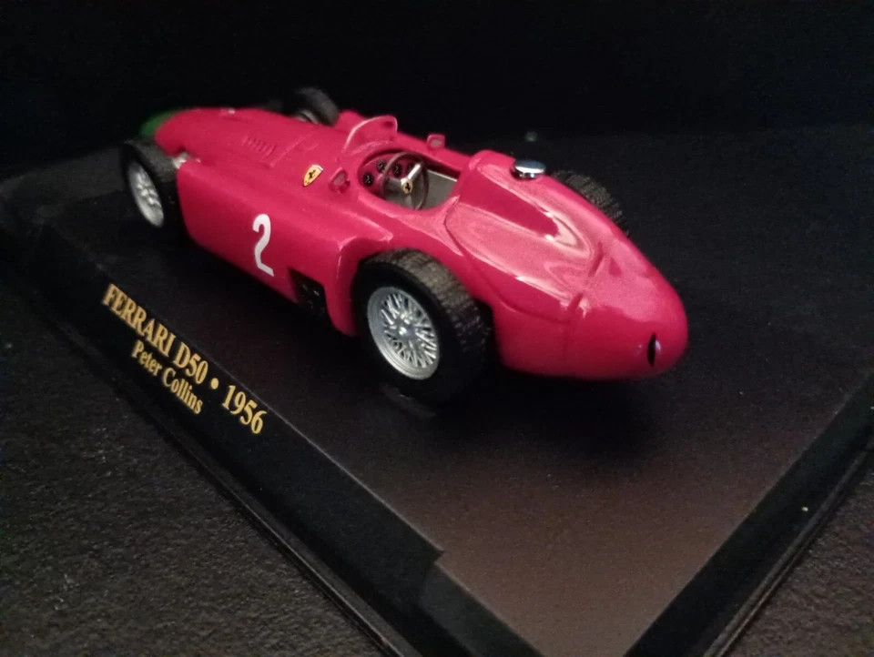 Rare 1/43 Ferrari D50 Peter Collins Formula 1 Altaya Numbered | eBay
