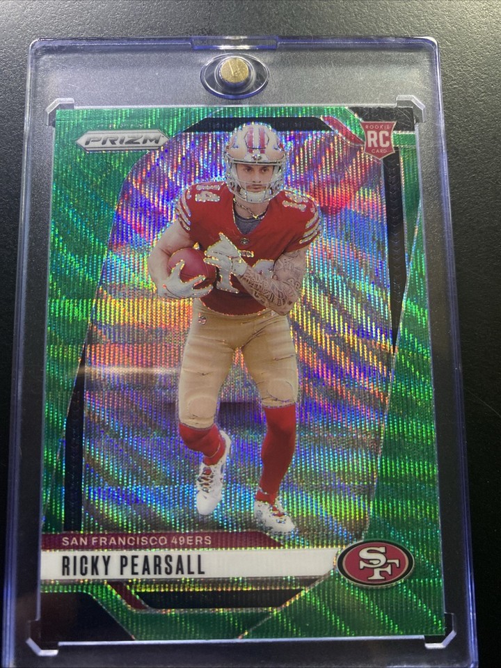 2024 Panini Prizm - Rookies Ricky Pearsall #383 Green Wave Prizm (RC ...