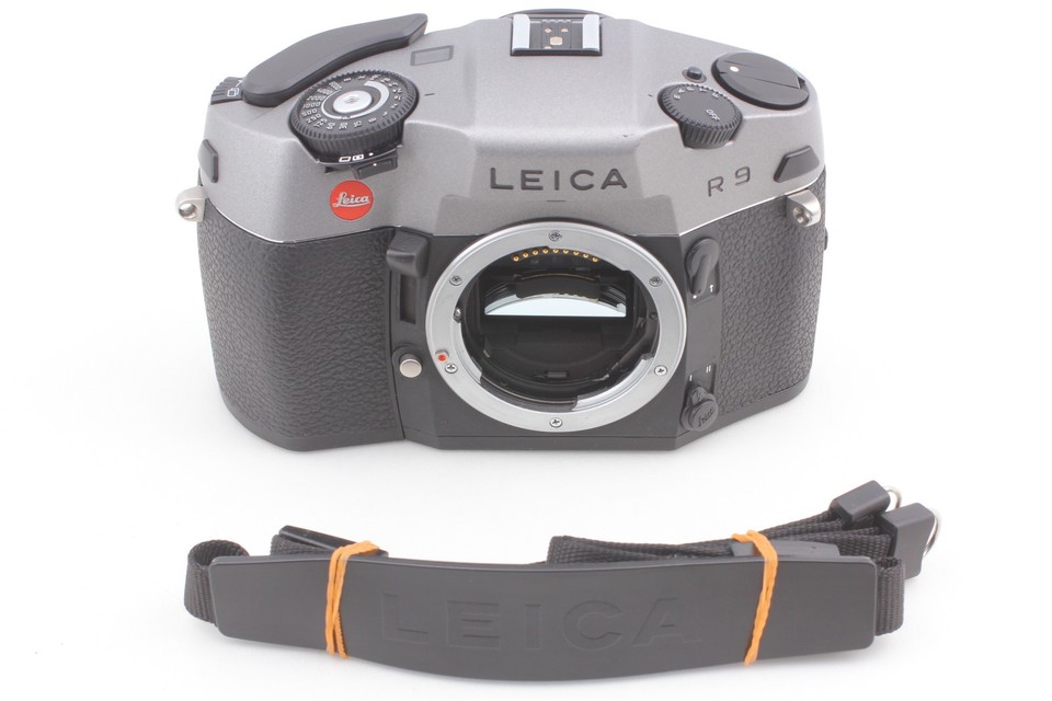 [Almost MINT] Leica R9 Anthracite SLR 35mm Film Camera Silver Body From ...