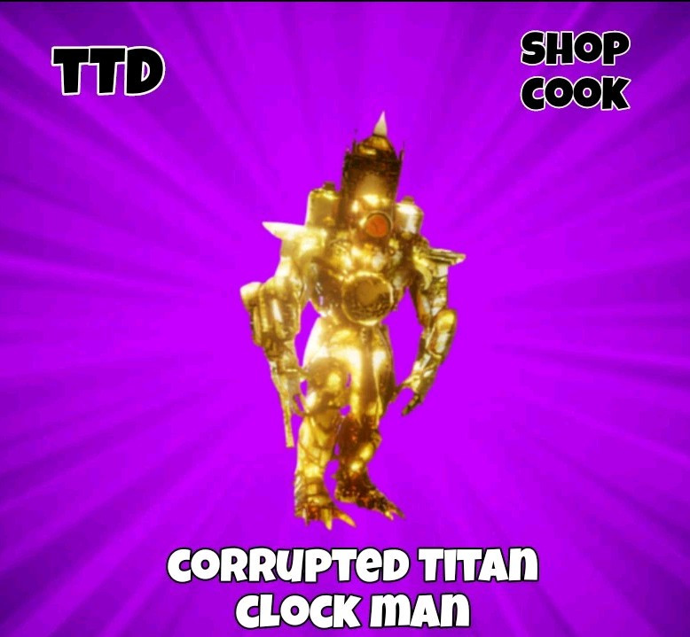 Corrupted Titan Clockman - Toilet Tower Defense | TTD | CHEAPEST ...