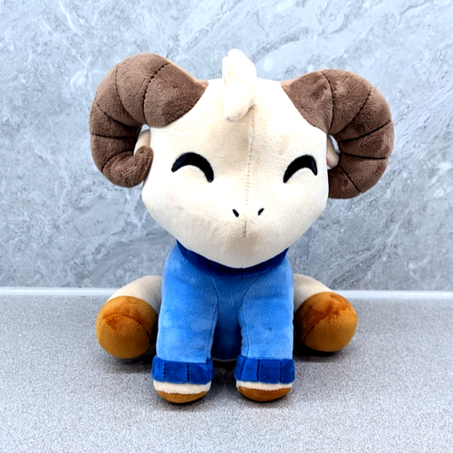 Youtooz Jschlatt Ram Plushie 9" Stuffed Soft Toy Plush Blue | eBay