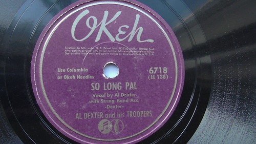 Al Dexter 78rpm Single 10-inch Okeh Records #6718 So Long Pal | eBay