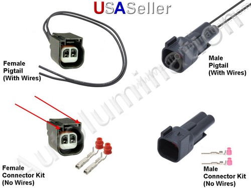 Connector Hood Sensor Turn Signal Side Marker Socket Harness Plug Ford ...