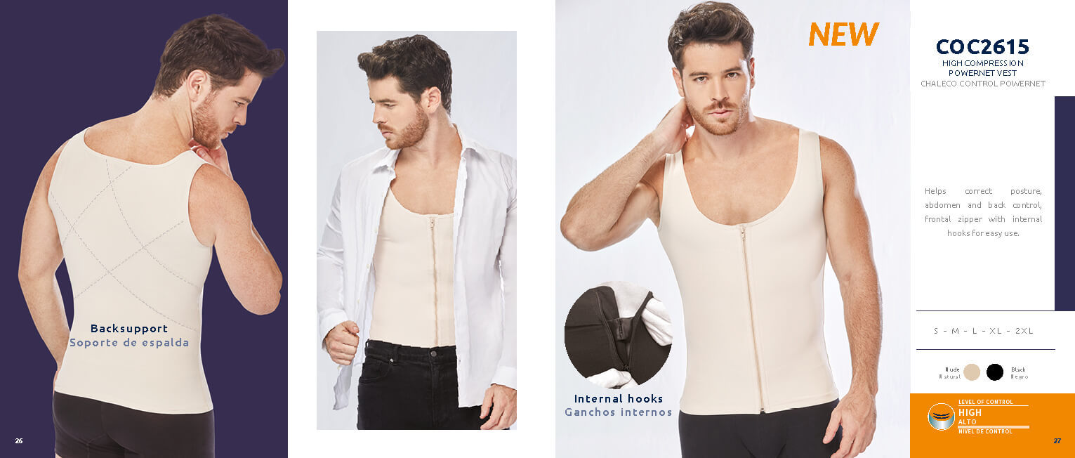 HIGH COMPRESSION POWERNET MEN VEST BLACK XL DAILY USE SHAPER ABDOMEN ...