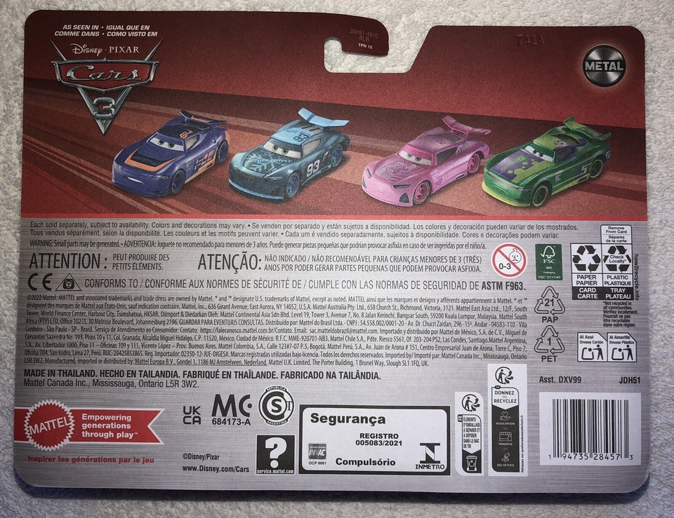 Disney Pixar Cars ERIC BRAKER & RICH MIXON 2 Pack NEW SAME DAY SHIPPING ...