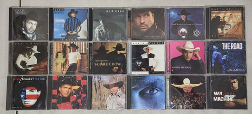Garth Brooks Country Music CD Lot Of 18 Man Against Machine Chase Seven ...