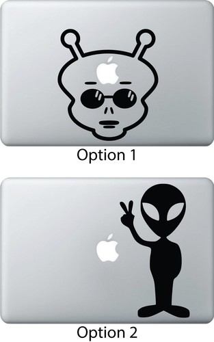 Alien Decal Sticker Skin for Apple Mac Book Air/Pro Dell Laptop 13" 15 ...