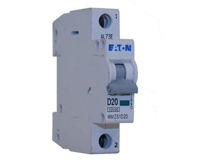 Eaton WMZS1D20 DIN Rail Circuit Breaker 20A 277V AC 1 Pole NEW | eBay