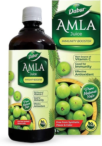 Jus Dabur Amla - 1 L | Riche source de vitamine C pure, naturelle et ...