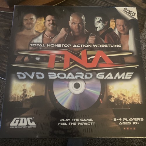 TNA Wrestling DVD Board Game 2008 New Sealed 2-4 Players Age 10+ | eBay