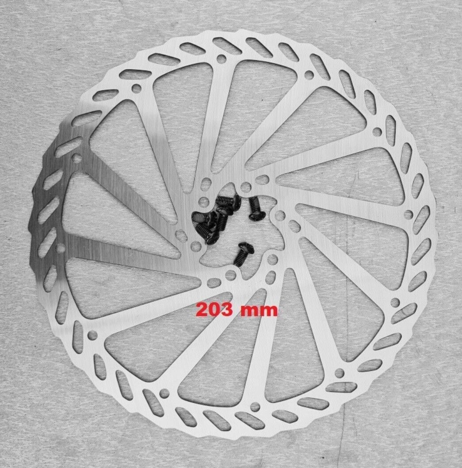 Bike Disc Brake Rotor ,160,180,203 mm Cycle Bicycle MTB ATB Mountain ...