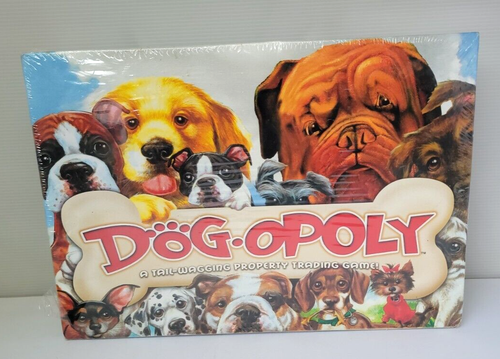 Sealed Monopoly DOG-OPOLY Family Board Game, Themed Game Tail Wagging ...