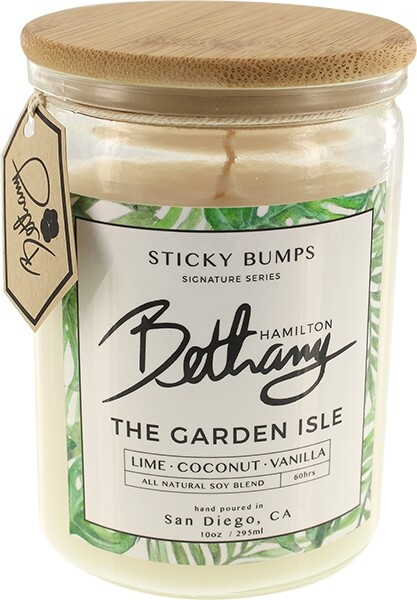 STICKY BUMPS CANDLE 10oz BH GARDEN ISLE | eBay