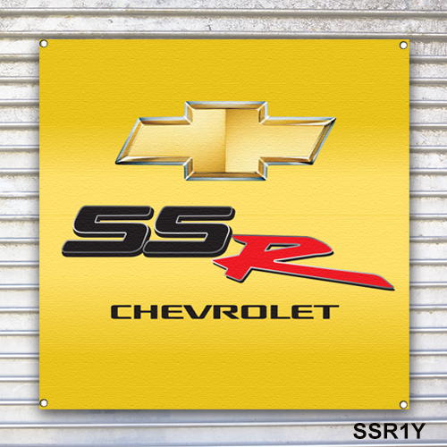 Chevy SSR Emblem Banner Sign Wall Art | eBay