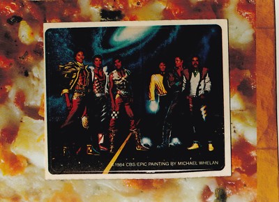 1984 CBS / Epic/Kelloggs sticker michael jackson (lot2) | eBay