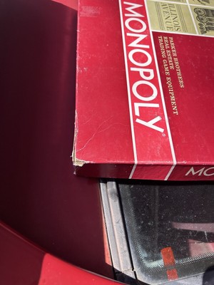 Vintage Rare 1964 Monopoly Board Game Red Box Parker Brother | eBay