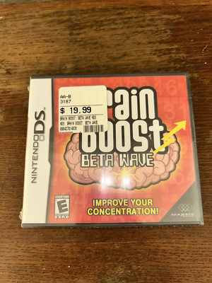 NINTENDO DS MAJESCO BRAIN BOOST BETA WAVE NEW SEALED 2006 FREE SHIP | eBay