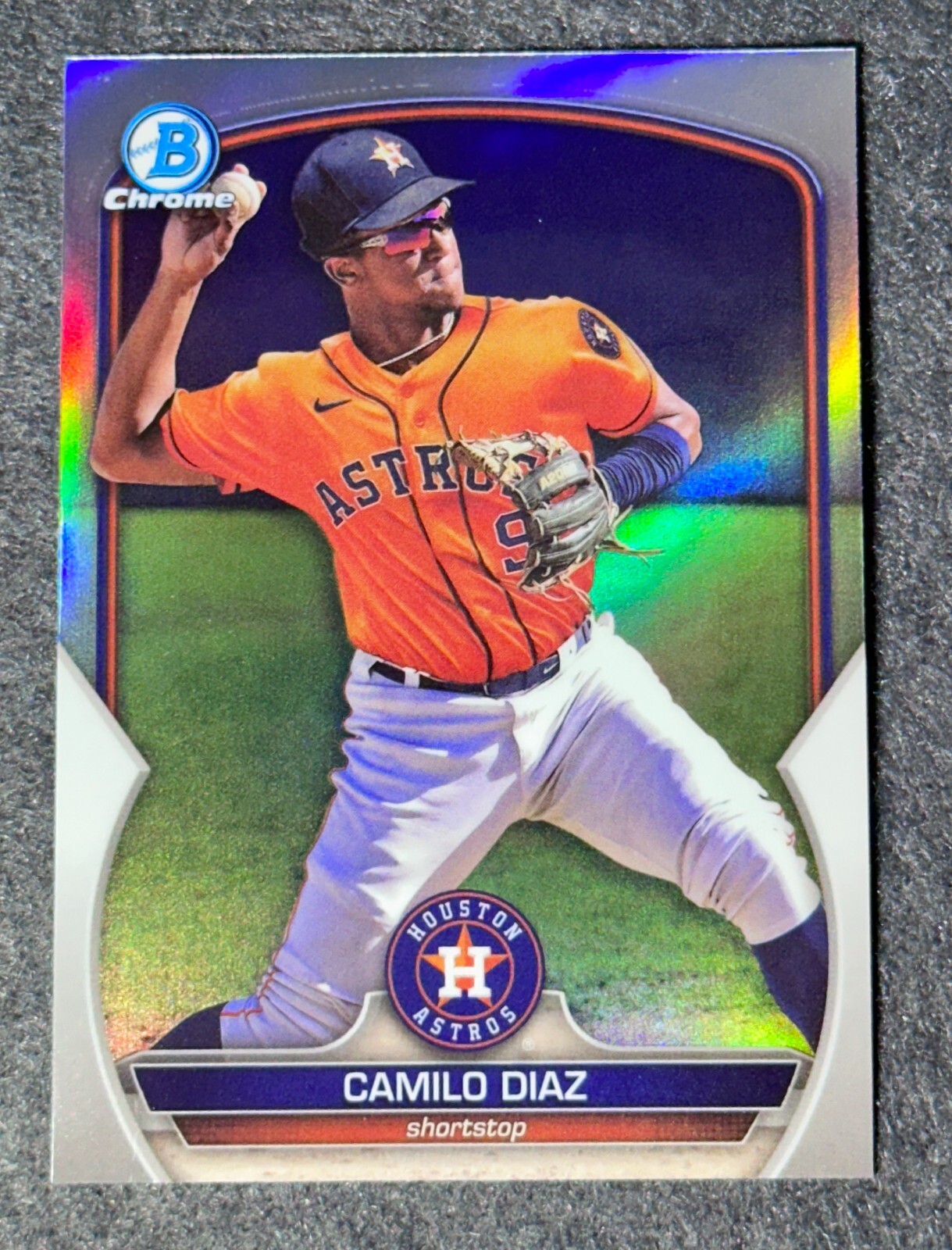 Camilo Diaz REFRACTOR - 2023 Bowman Chrome Draft #BDC-129 | eBay