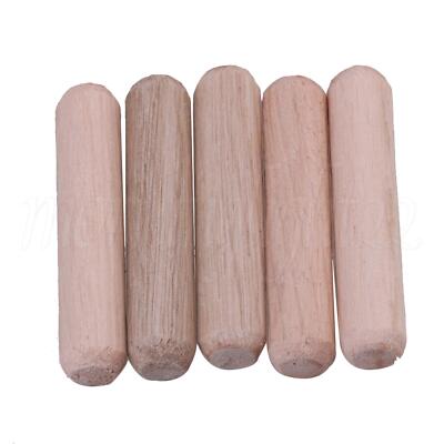 3cm Grooved Hardwood Rod Wood Dowel Pin Set of 1000 Wood color | eBay