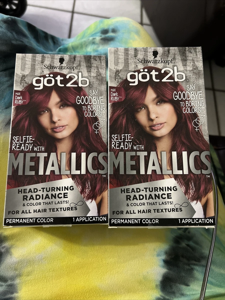 Deep Ruby Hair Color