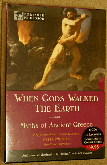 When Gods Walked The Earth Myths of Ancient Greece Audio 8 CDs Peter ...