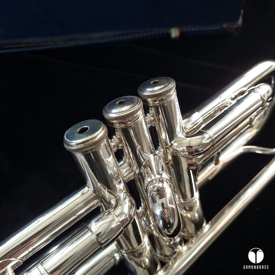 E.Benge Burbank MLP 3 bell trumpet case mouthpieces mute gamonbrass | eBay