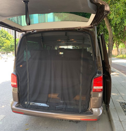 Magnetic Screen Back Door Flyscreen Mesh Mosquito Net For VW T5 T6 ...