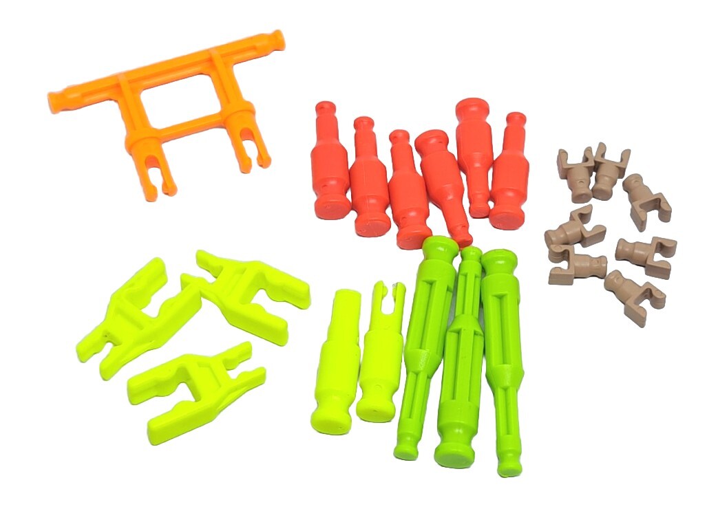 Micro K'nex Lot - Pick Your Pieces / Parts Connector Rod Adapter Robo ...