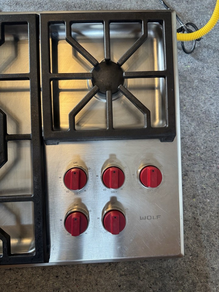 CG365P/S Wolf Cooktop 36-inch Professional Gas 5-Burner Natural Gas Range Top | eBay