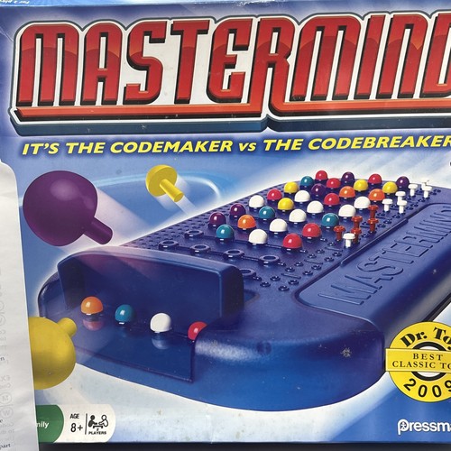 Pre-owned 2009 Mastermind by Pressman Board Game LOGIC & DEDUCTION | eBay