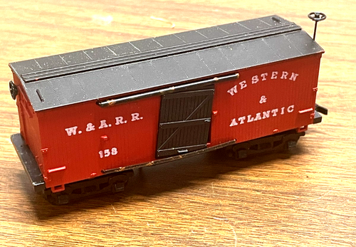VTG HO Scale Tyco 1860 Box Car Western & Atlantic 371A | eBay