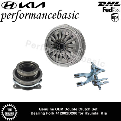 Genuine OEM Double Clutch Set Bearing Fork 412002D200 for Hyundai Kia ...