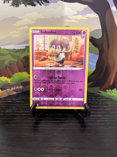 Indeedee 127/264 - Fusion Strike - Reverse Holo - Common - Pokémon Card ...