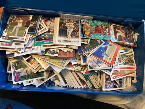 baseball card box bunch of tops chrome and rookies about 300 cards | eBay
