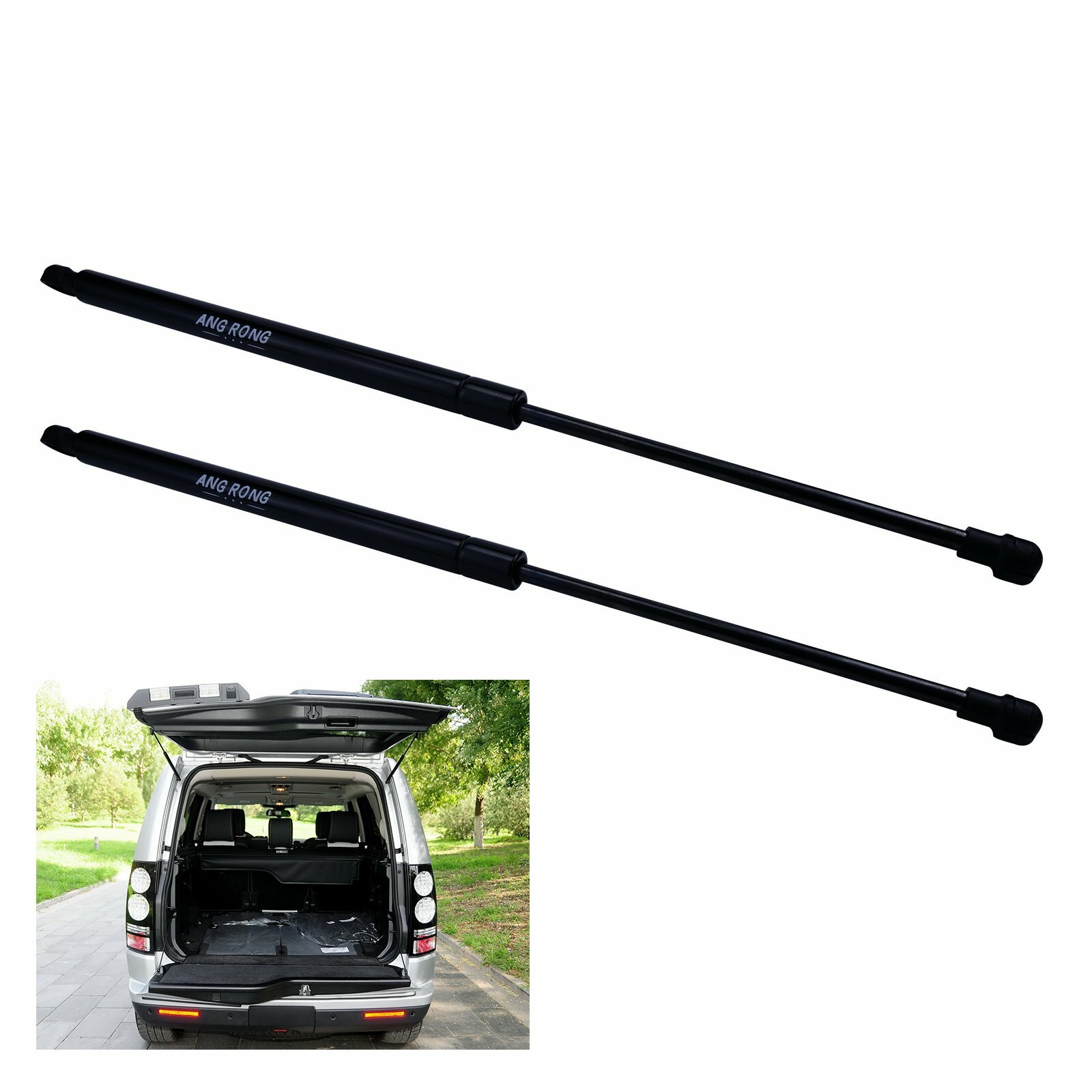 Pair Land Rover Discovery 3 4 Rear Tailgate Boot Gas Struts Replacment ...