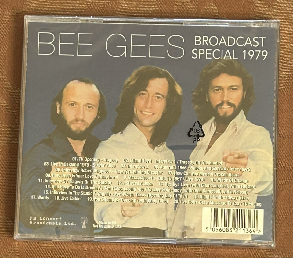 BEE GEES - CD - Broadcast Special 1979 - NEW - SEALED - Import - U.S ...