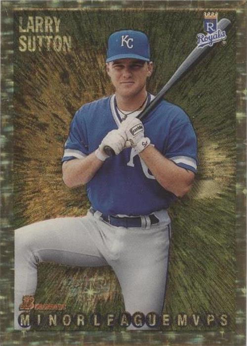 1995 Bowman - Minor League MVPs Larry Sutton #228 Gold for sale online ...