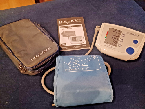Life Source UA-767 Digital Blood Pressure Monitor Size Medium - Tested ...