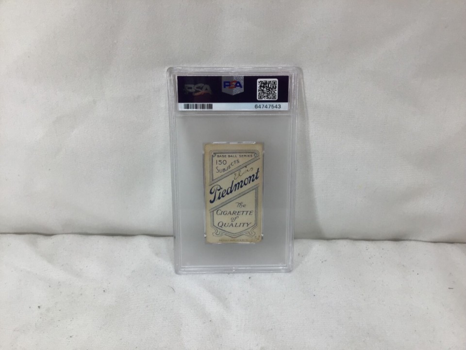 1909-11 T206 Cincinnati Reds Bob Spade PSA Authentic Piedmont Back ...