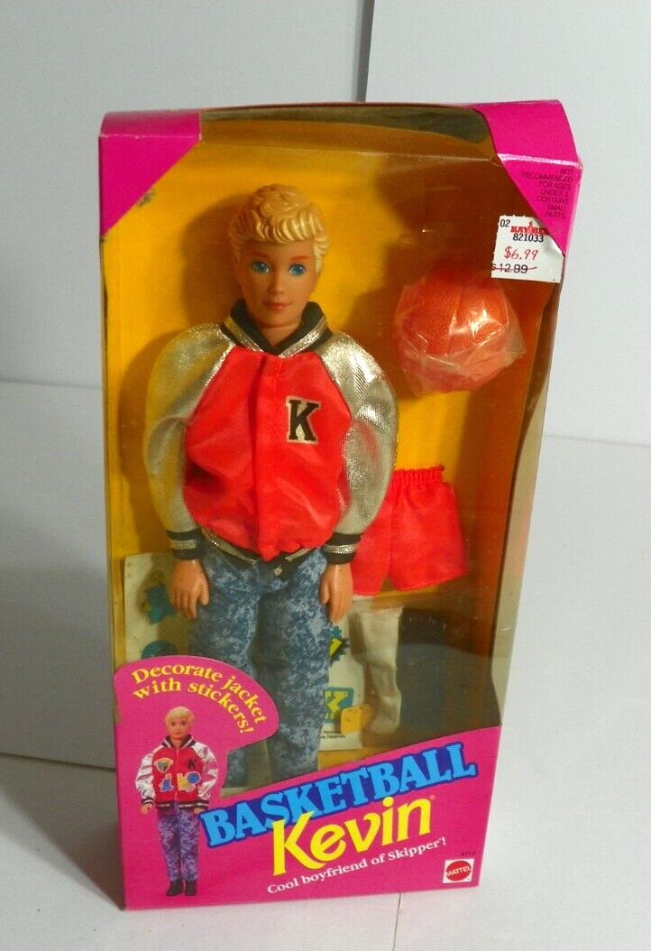 Basketball Kevin Doll Skipper’s Boyfriend #4713 Vintage 1992 Brand New ...