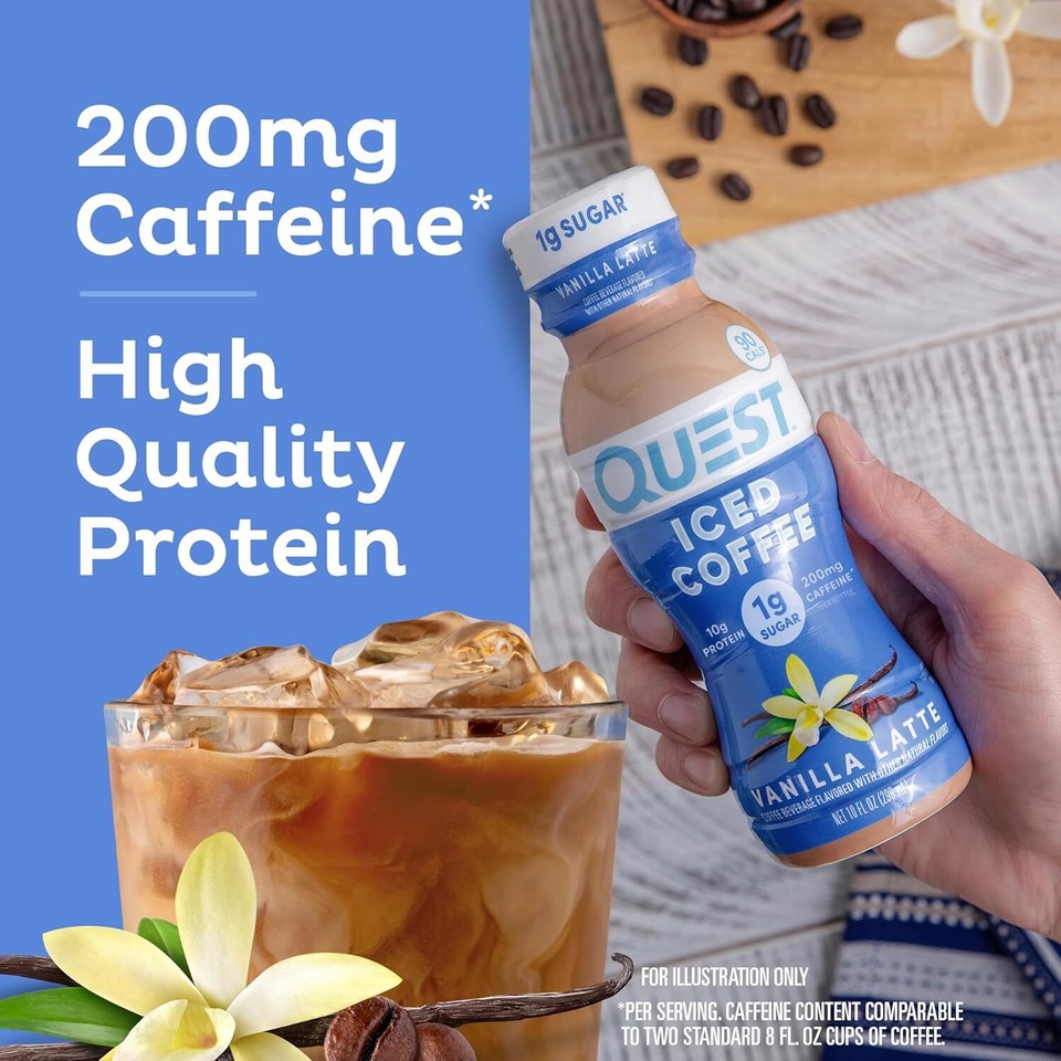 Iced Vanilla Latte | eBay