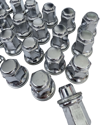 24 LEXUS GX RX 12X1.5 THREAD 1.8" LONG FACTORY OEM ALLOY WHEEL LUG NUTS ...