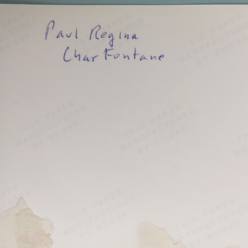 Picture Char Fontane Paul Regina BW Photo Joe & Valerie | eBay