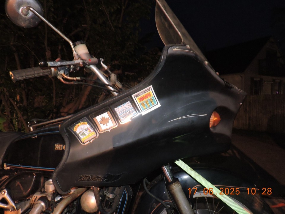 75-79 1977 HONDA GL 1000 Goldwing LA-MANTA Fairing Front Windshield ...