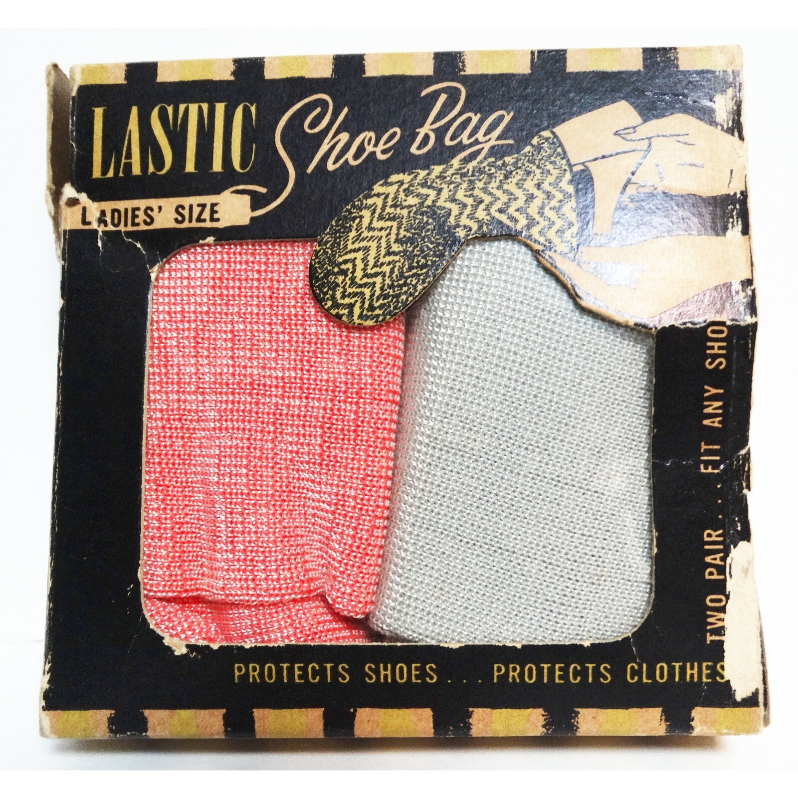 Vintage 1940s Ladies Shoe Covers Unused in Box Shoe B… - Gem