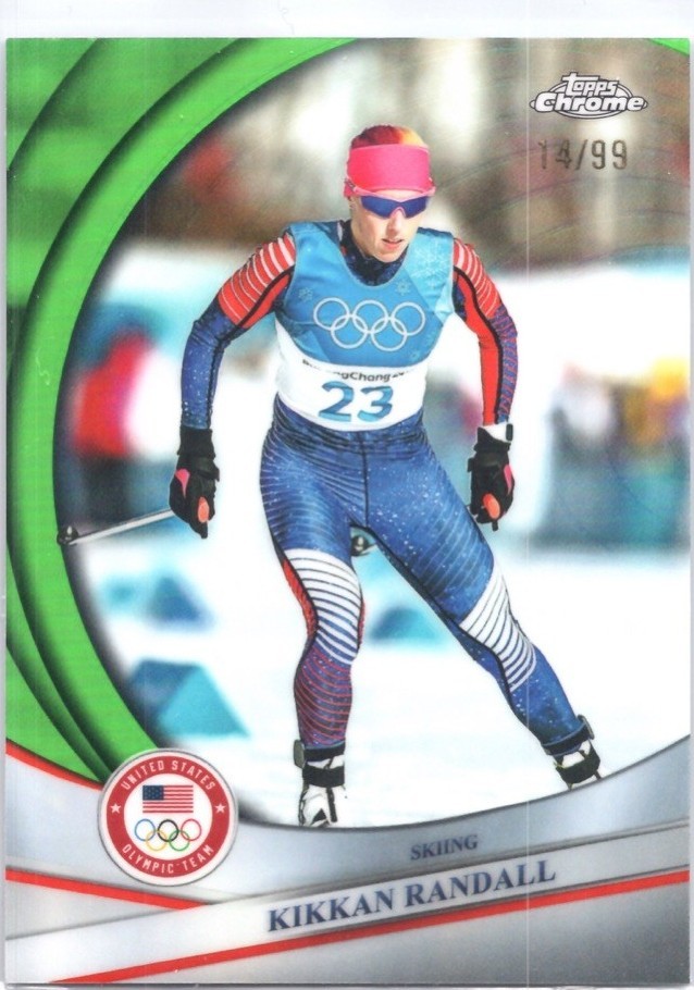 2026 Topps Chrome U.S. Winter Olympic & Paralympic Team Hopefuls ...